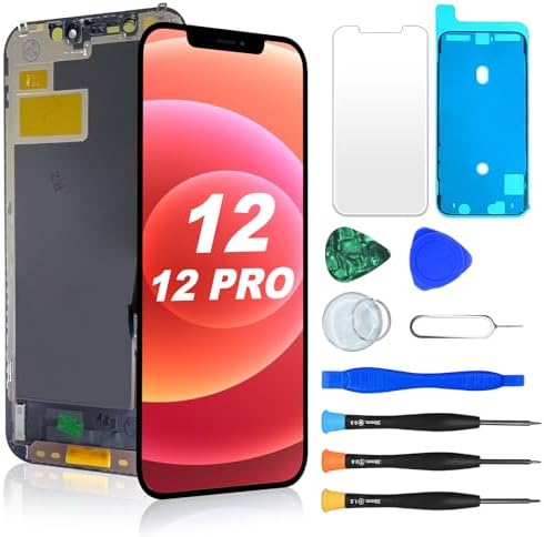DTD for iPhone 12/12 Pro Screen Replacement Kit 6.1 inch for iPhone 12/ ...