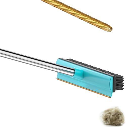 Amazon.com: 12”Wide Large Metal Carpet Rake Pet Hair Removal Broom, 54 ...