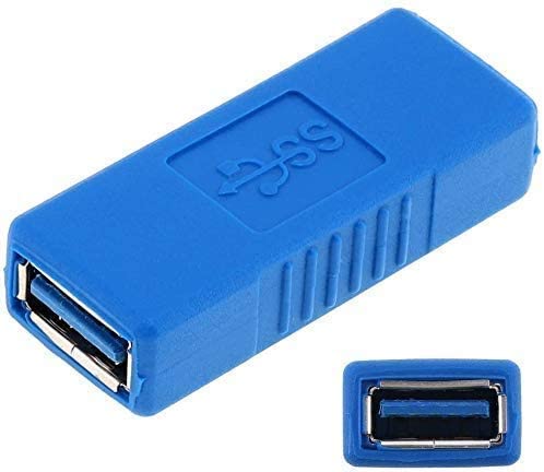 Csecurity SuperSpeed USB 3.0 Coupler Adapter Type A Female to Female ...