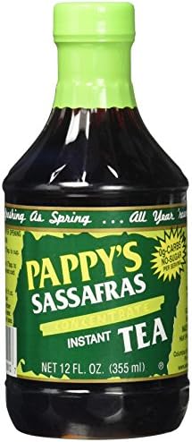 Amazon.com : Pappy's Old Fashioned Sassafras Tea Concentrate, 12 fl oz ...