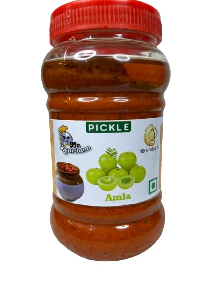 MR KANCHAM Amla Pickle | Natural & Tasty Pickle | No Added ...