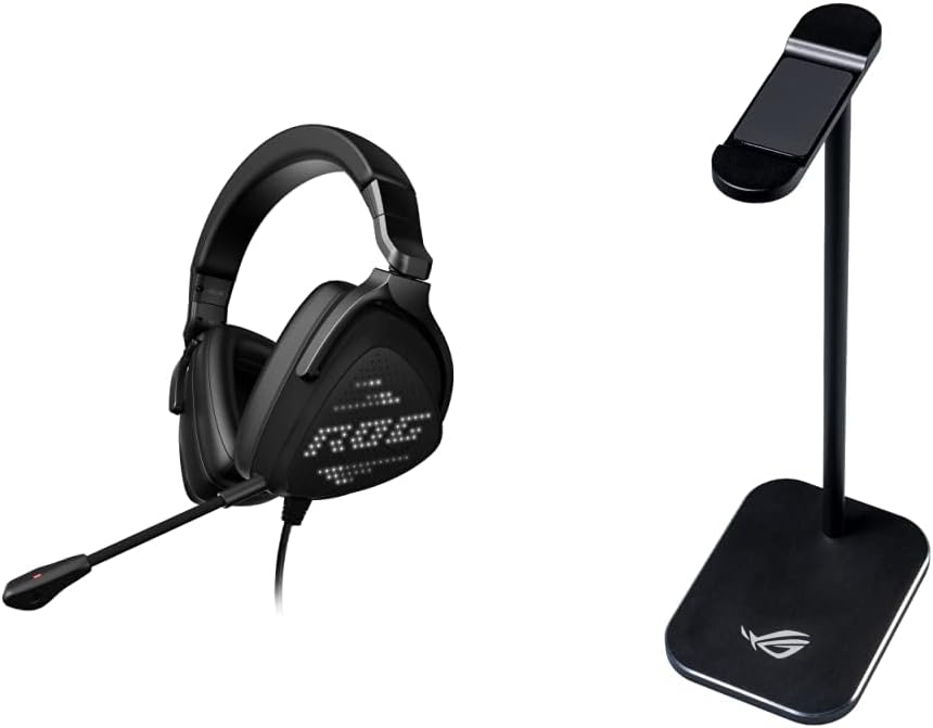 Amazon.com: ASUS ROG Delta S Animate Gaming Headset | Customizable ...