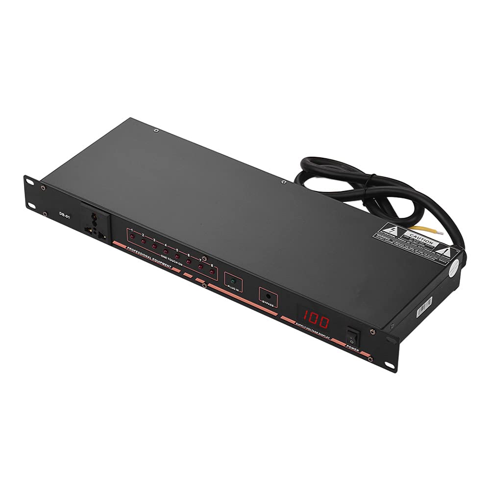 Buy DB-01 9-Outlet Rack Power Sequence Controller Conditioner Surge ...