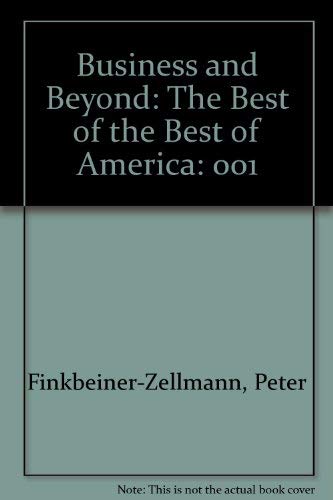 Amazon.co.jp: Business and Beyond: The Best of the Best of America ...
