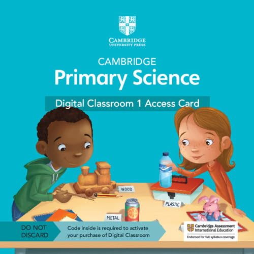 Cambridge Primary Science Digital Classroom 1 Access Card (1 Year Site ...