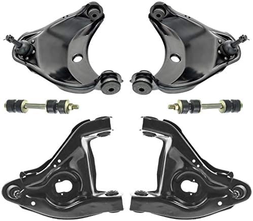 Amazon.com: Front Control Arms w/Ball Joints + Sway Bars + Tie Rods for ...