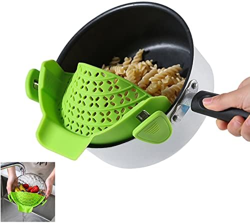 Original Kitchen Gizmo Strainer for Pots, Pans, and Bowls | Adjustable ...