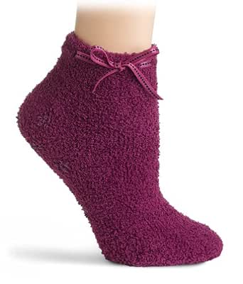 HUE Women's Marshmallow Slipper with Ribbon, Raspberry : Amazon.in ...