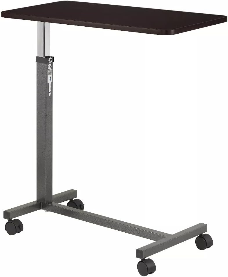 Amazon.com: SIPAL Non Tilt Top Overbed Table, Adjustable Overbed ...
