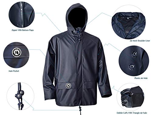 Reviews for Navis Marine Rain Suit for Men Heavy Duty Workwear ...