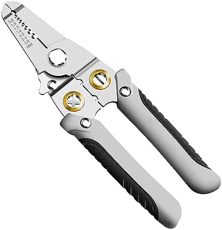 Wire Stripper Tool - 9-in-1 Multi-Function Wire Cutter, Stripper ...