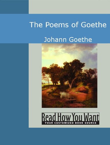 Amazon.co.jp: The Poems of Goethe (English Edition) eBook : Goethe ...