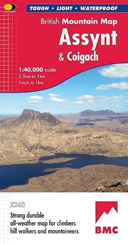 Assynt & Coigach (British Mountain Map): Amazon.co.uk: Harvey Maps ...