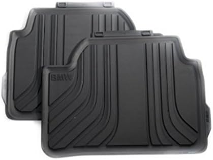 BMW Genuine All-Weather Rubber Front Car Floor Mats Black F20 F21 ...