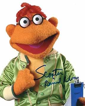 Scooter/MUPPETS - (David Rudman) 8x10 Animation Photo Signed In-Person ...