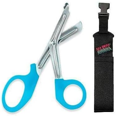 Amazon.com : New Safety and Rescue Scuba Diver EMT Scissors Shears with ...