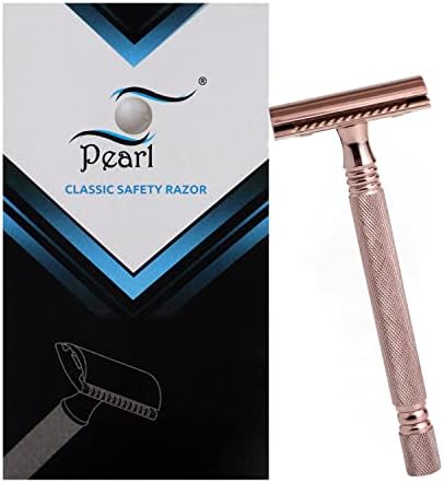 Amazon.com: Pearl Shaving Close Comb Double Edge Safety Razor for Men ...