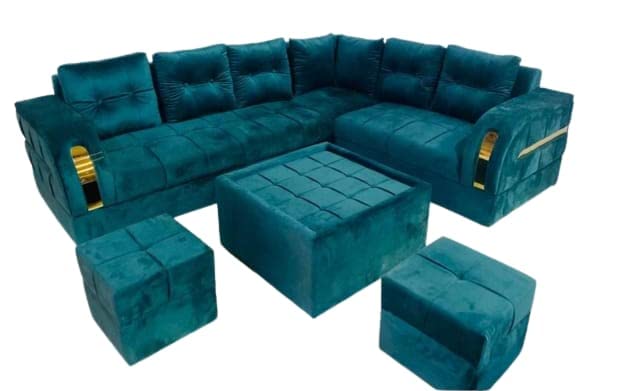 Meharin Furniture Sofa Set for Living Room with Center Table and 2 ...