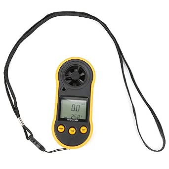 A K Homes -Anemometer, GM818 LCD Digital Anemometer Handheld Wind Speed ...