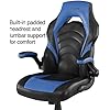 Amazon.com: STAPLES Emerge Vortex Bonded Leather Gaming Chair, Black ...