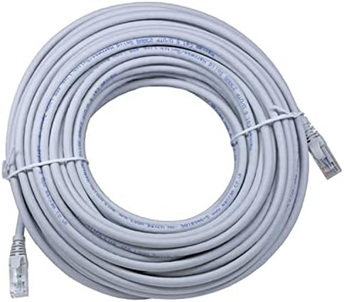 50 Meter RJ45 CAT6 ETHERNET LAN NETWORK Grey CABLE: Buy Online at Best ...