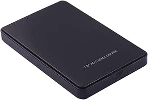 External Hard Drive Enclosure | USB2.0 Mobile Hard Disk Box Lightweight ...