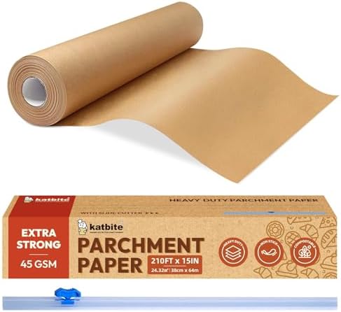 SNAGAROG 100 Stück Backpapier Quadratisches Fettdicht Baking Paper ...