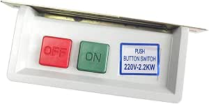 Amazon.com: LETAOSK 2 Push Button On/Off Switch Replacement Compatible ...