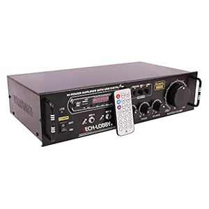 Tech-lobby 6666 HIGH Power Metal Transistor Stereo Amplifier with 60 ...