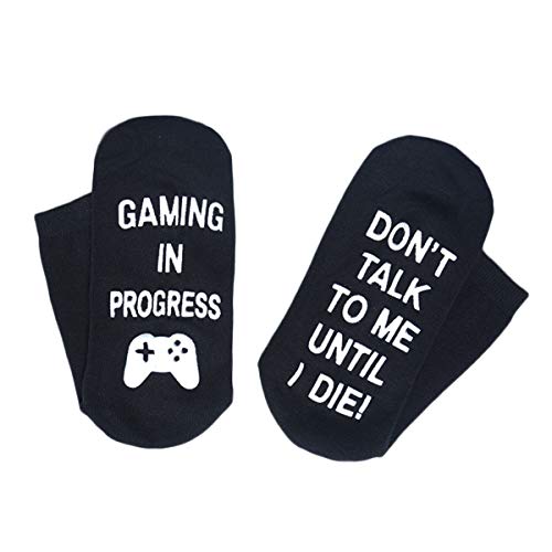 Novelty Gifts Socks Do Not Disturb I'm Gaming Socks Funny Gifts for ...
