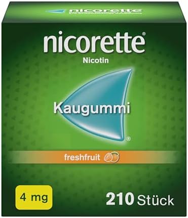 NICORETTE Kaugummi 4mg freshfruit Nikotinkaugummi