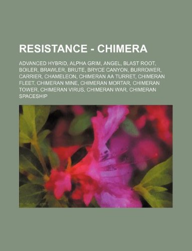 Amazon.co.jp: Resistance - Chimera: Advanced Hybrid, Alpha Grim, Angel ...
