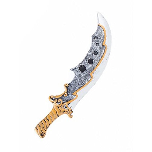 Amazon.com: Costume Beautiful Gold and Silver Cutlass Sword : Clothing ...