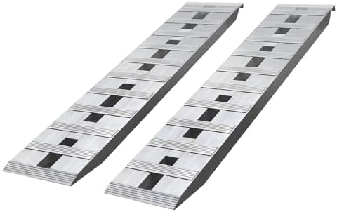 Amazon.com: Aluminum Car Truck Ramps, 60" L X 12" W 6000 LBS Load ...