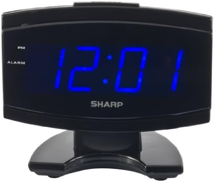 Amazon.com: Sharp SPC106X LED Alarm Clock (Black) : Home & Kitchen