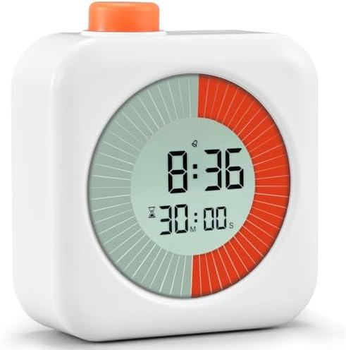 Cube Pomodoro Timer, Desk Productivity Timer 5/10/30/60 Minutes ...