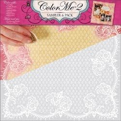New - Color Me Paper Sampler Pack 12X12 Sheets 6/Pkg - Color Me 2 by ...
