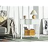 Amazon.com: Labcosi Modern Farmhouse Side Table, Narrow End Table with ...