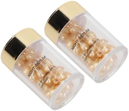 Amazon.com: 60PCS Vitamin C Facial Capsule, Hydrating Repairing Serum ...