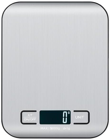 Amazon.com: Trainr Digital Food Scale with 2 AAA Batteries Trnr-FDSCLE ...