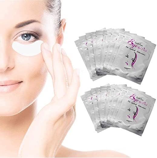 Eye Gel Pads - 100 Pairs of Eyelash Lash Extension Under Eye Gel Pads ...