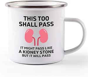 Amazon.com: Luxe Gifting Kidney Stone Survivor Camper Mug 12oz - This ...
