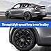 YuetMei for Tesla Model Y 20 inch Wheel Rim Protector Ring to - Want It All