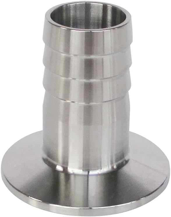 Amazon.com: 0.5'' 1.5'' 2'' 2.5'' 3'' Sanitary Tri Clamp Hose Barb ...
