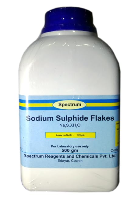 SPECTRUM Sodium Sulphide Flakes (500gm, Na2S) : Amazon.in: Industrial ...