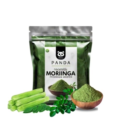 Panda Organic Moringa Leaf Powder, Drumstick Leaf Powder, Pure Shigru ...