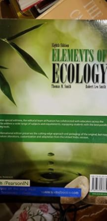 ELEMENTS OF ECOLOGY (PB) : Amazon.in: Books