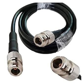 Amazon.com: N Female Jack to N Female Connector Coax Pigtail an/Ten';na ...