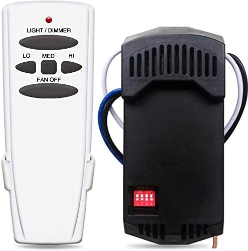 Ceiling Fan Remote Control Kit with Receiver Replace for Hampton Bay ...