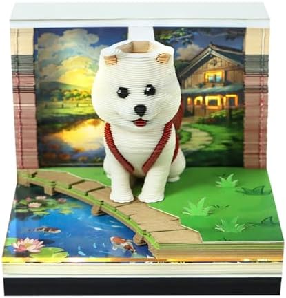 Amazon.com : RSLIPIN 3D Art Calendar 2026, Time Piece Calendar 3D Memo ...
